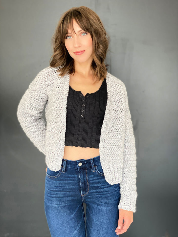 50 Free Crochet Cardigan Patterns (Step by Step Pattern)