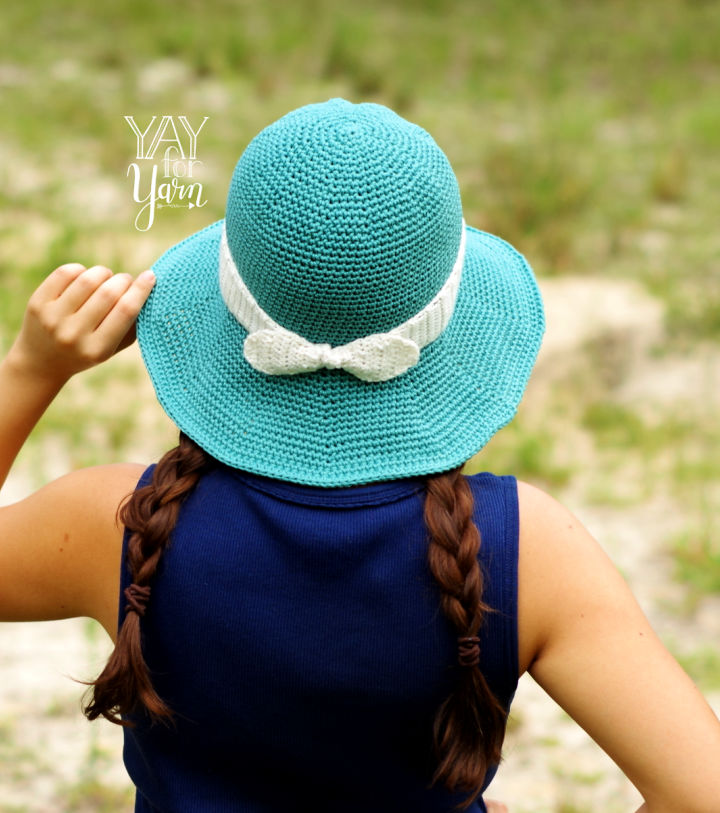 25 Free Crochet Sun Hat Patterns (Summer Hat Pattern)