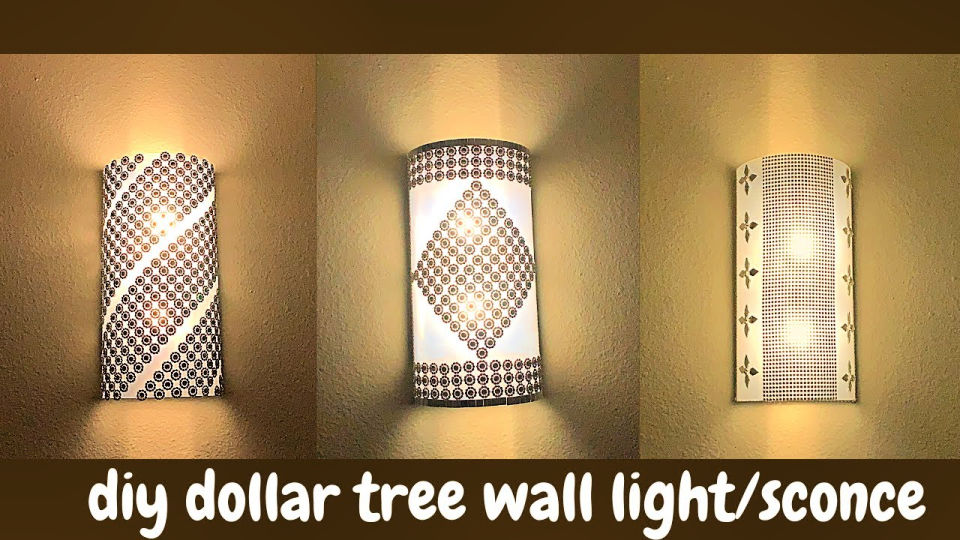 DIY Wall Sconce - Step by Step Instructions - Blitsy