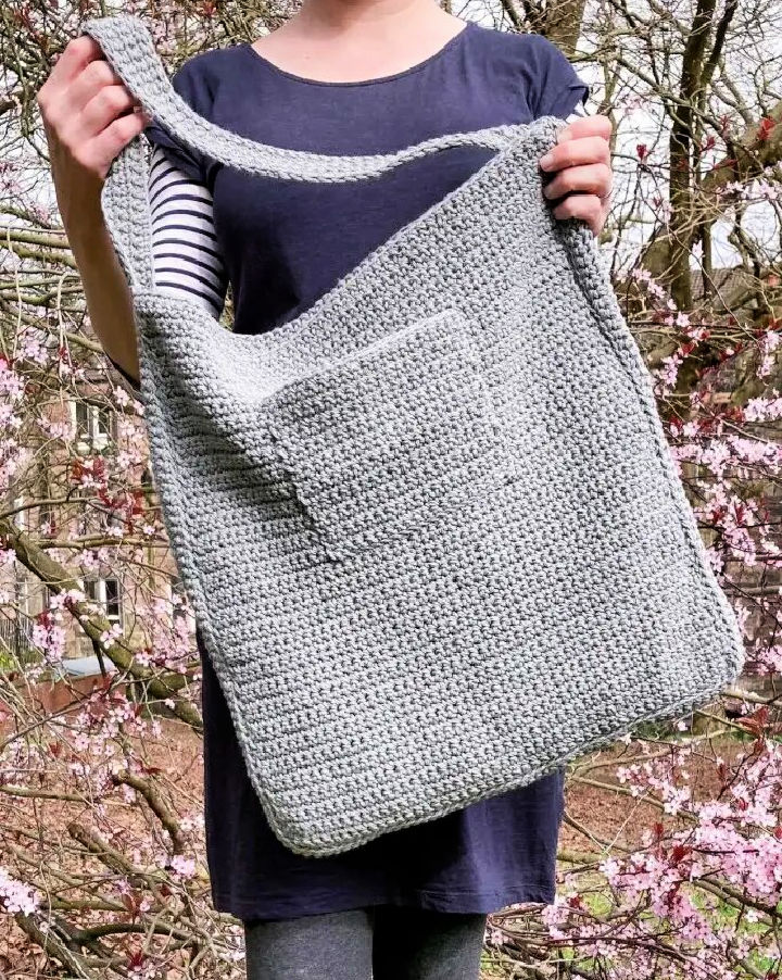 25 Free Crochet Tote Bag Patterns (Easy Pattern PDF) - Blitsy