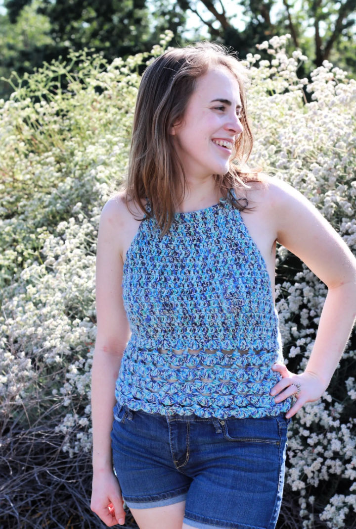 25 Free Crochet Halter Top Patterns Easy Pattern Blitsy