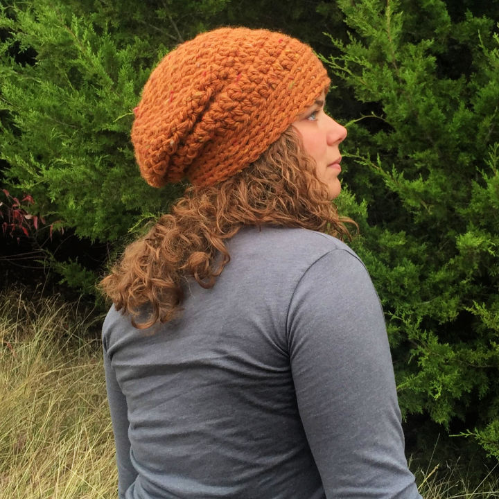 40 Free Slouchy Beanie Crochet Patterns (Hat Pattern)