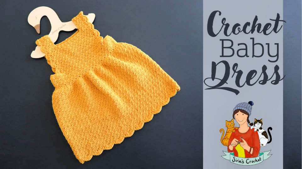 25 Free Crochet Baby Dress Patterns - Blitsy
