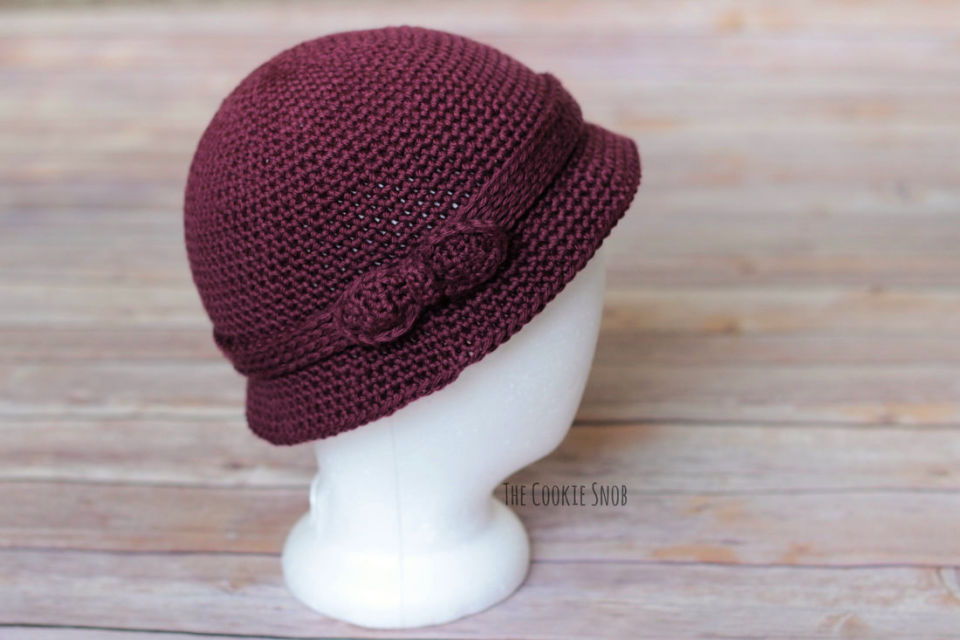 25 Free Crochet Cloche Hat Patterns (Full Pattern)