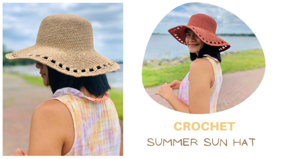 25 Free Crochet Sun Hat Patterns (Summer Hat Pattern)