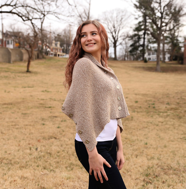 Easy Knit Shrug Pattern - Blitsy