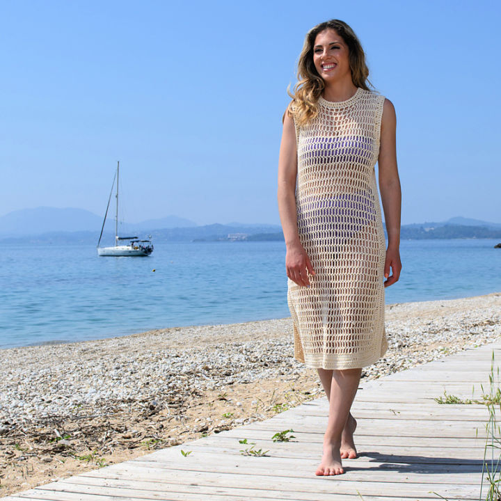 25 Crochet Beach Cover up Patterns (Free PDF Pattern) - Blitsy