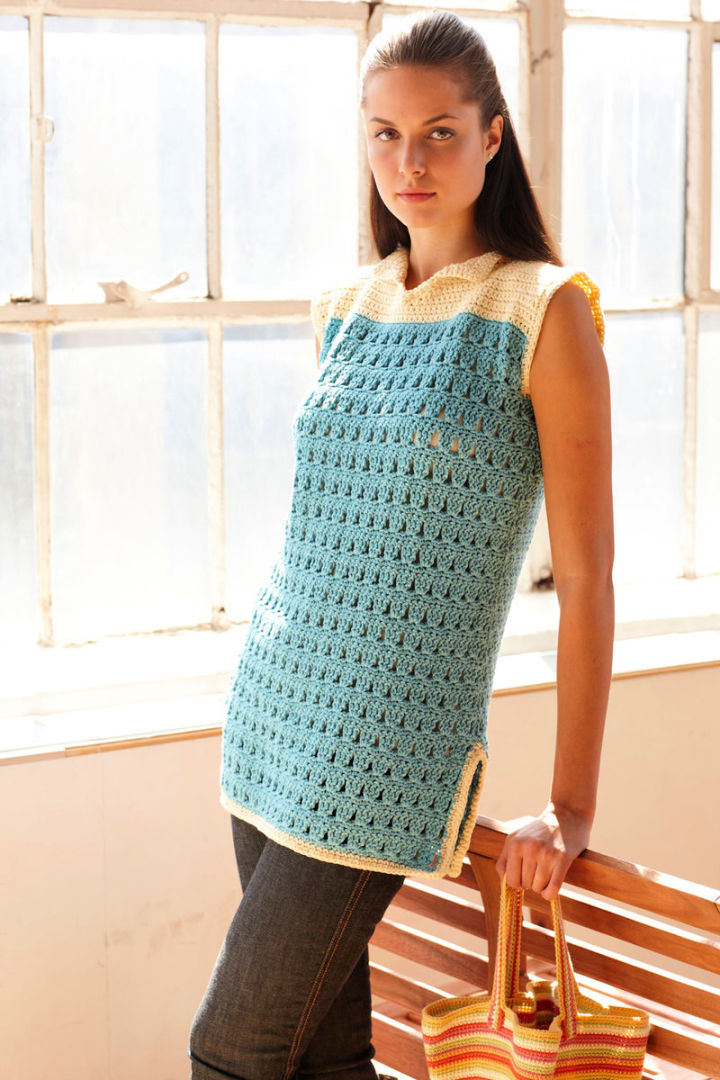 25 Crochet Beach Cover up Patterns (Free PDF Pattern) - Blitsy