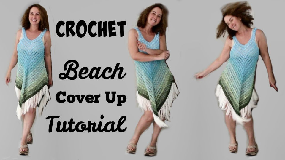 25 Crochet Beach Cover up Patterns (Free PDF Pattern) - Blitsy