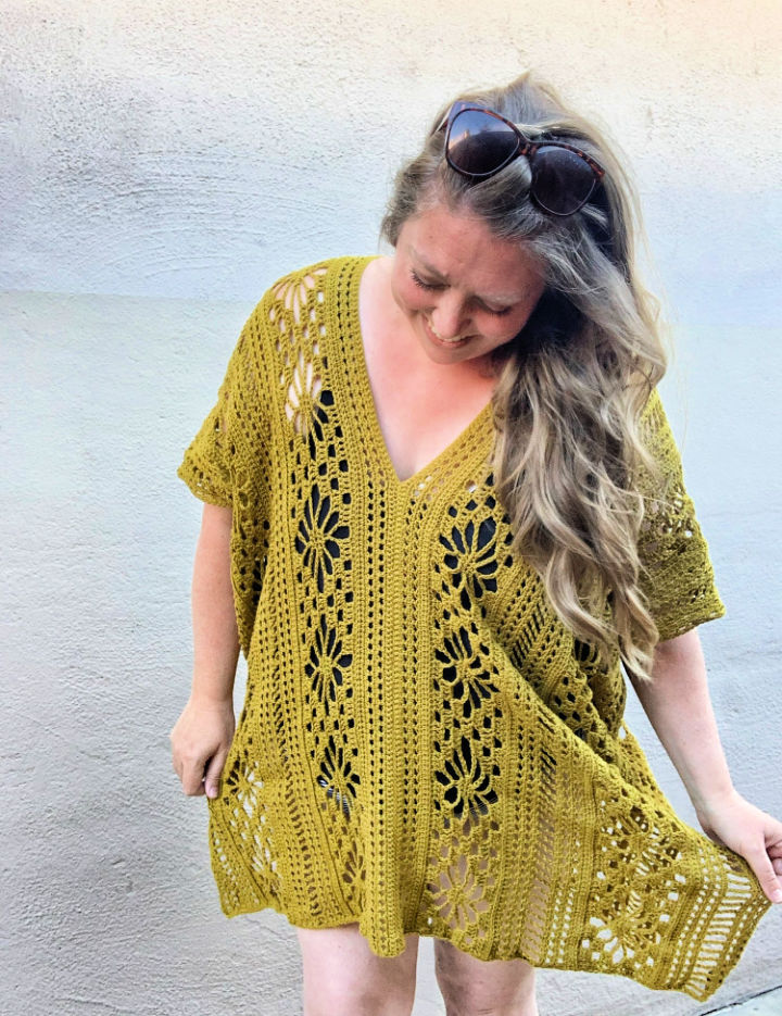 25 Crochet Beach Cover up Patterns (Free PDF Pattern) - Blitsy