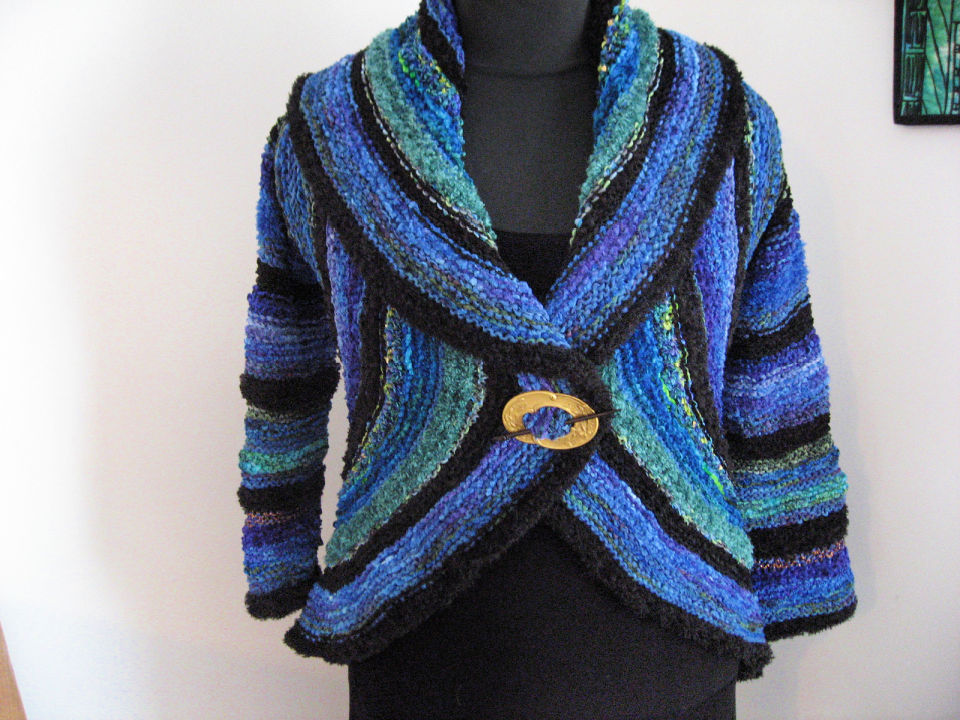 Easy Knit Shrug Pattern - Blitsy