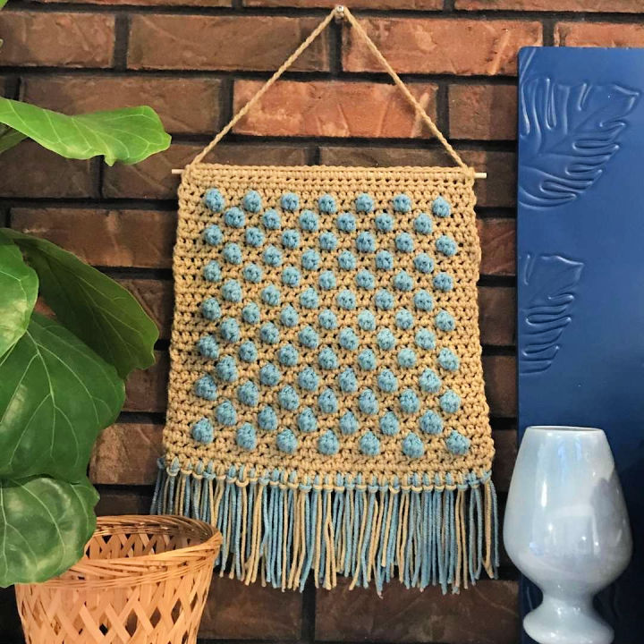 25 Free Crochet Wall Hanging Patterns (Wall Art Pattern) - Blitsy