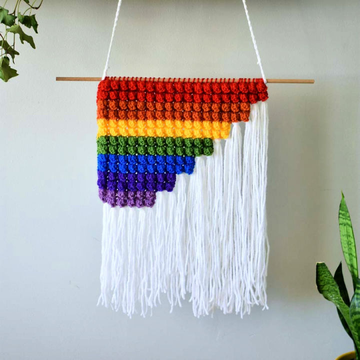 25 Free Crochet Wall Hanging Patterns (Wall Art Pattern) - Blitsy