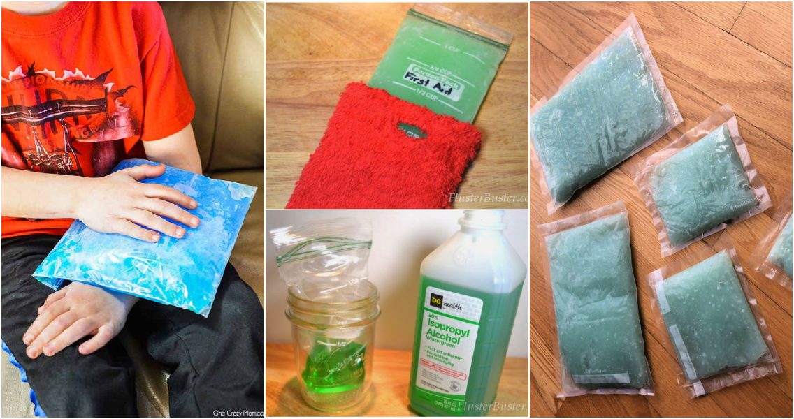 Homemade DIY Ice Pack for Quick Pain Relief - Blitsy