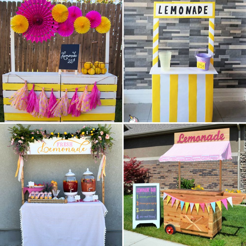DIY Lemonade Stand for Kids - Blitsy