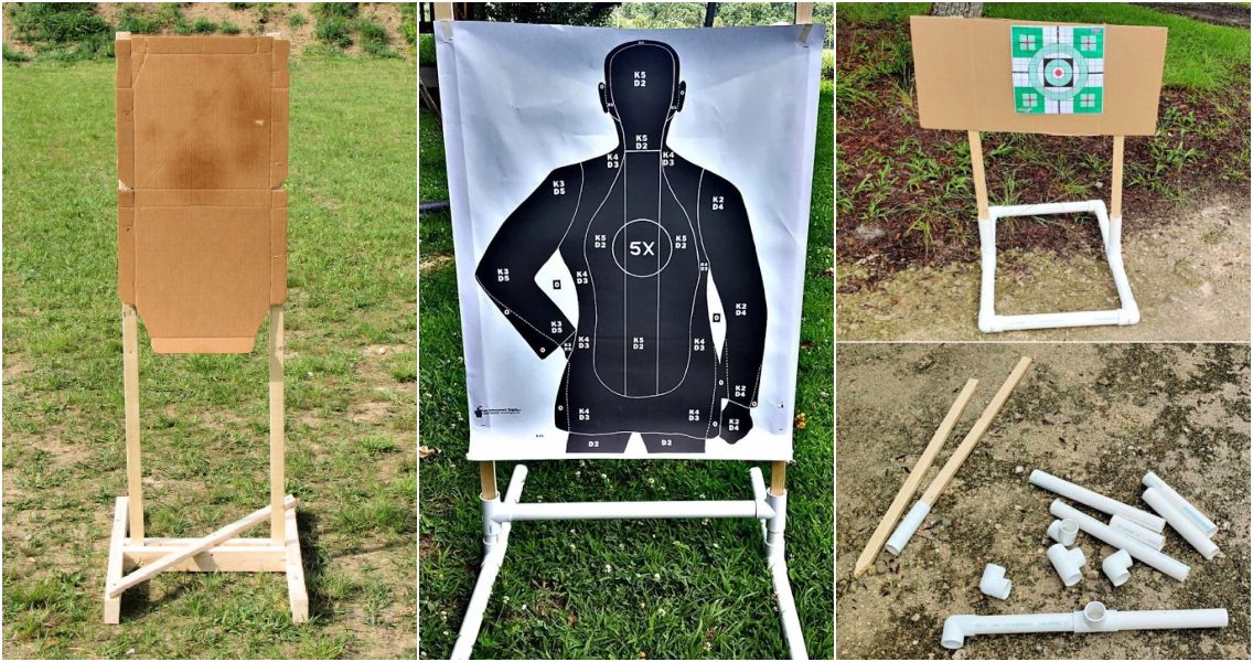 DIY Target Stand for Shooting Practice - Blitsy