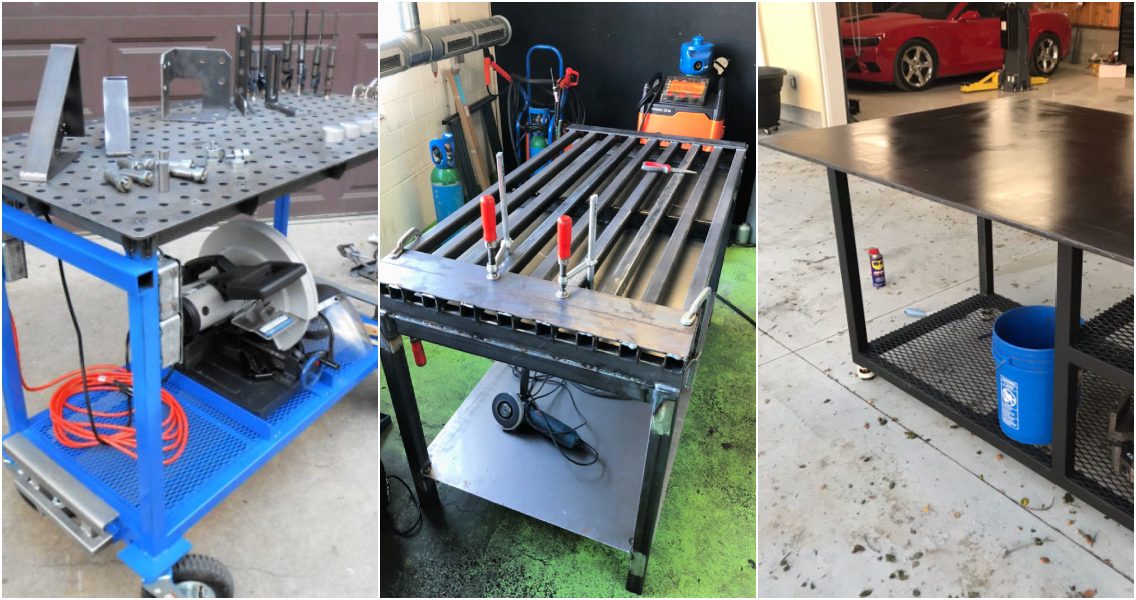 DIY Welding Table Plans - Blitsy
