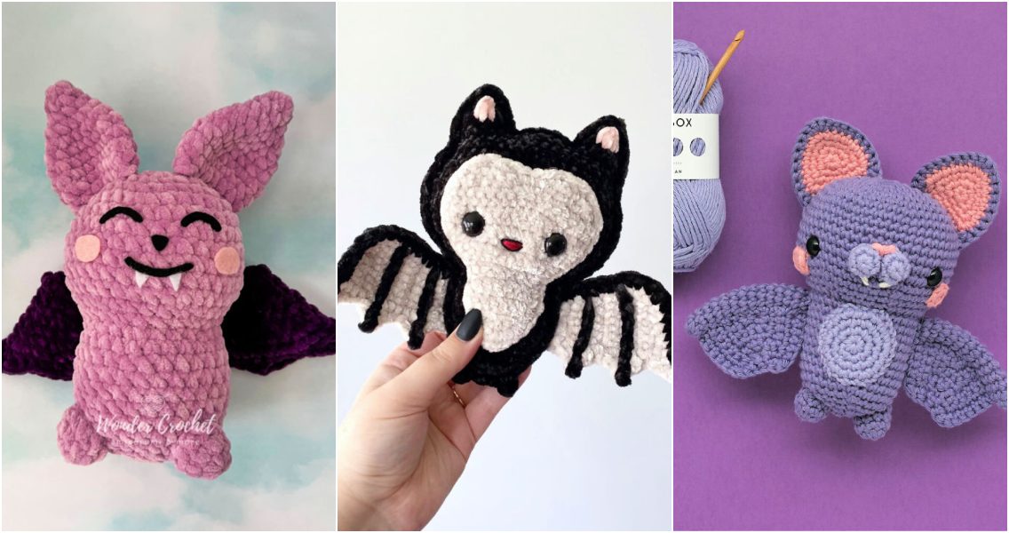 25 Free Crochet Bat Patterns: Amigurumi Pattern - Blitsy