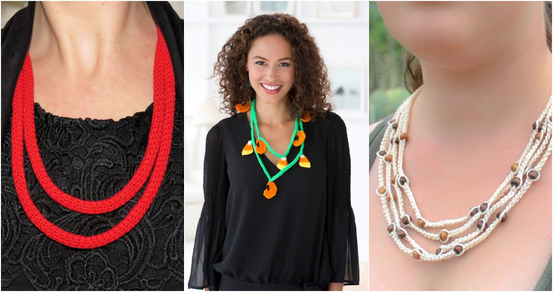 25 Free Crochet Necklace Patterns (PDF Pattern) - Blitsy