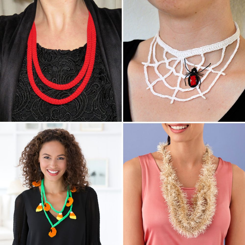 25 Free Crochet Necklace Patterns (PDF Pattern) - Blitsy