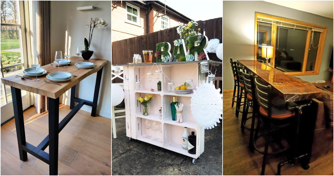 DIY Bar Table - Step by Step Guide - Blitsy