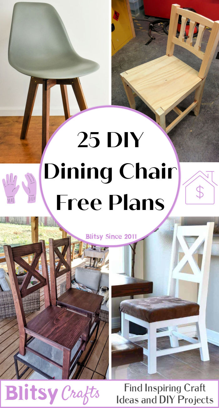 Simple DIY Dining Chair Plans - Blitsy