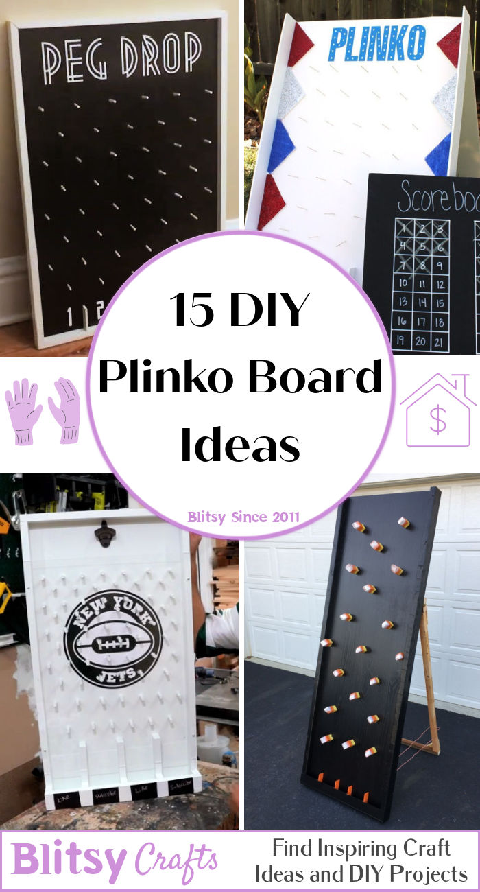DIY Plinko Board for Your Next Event - Blitsy