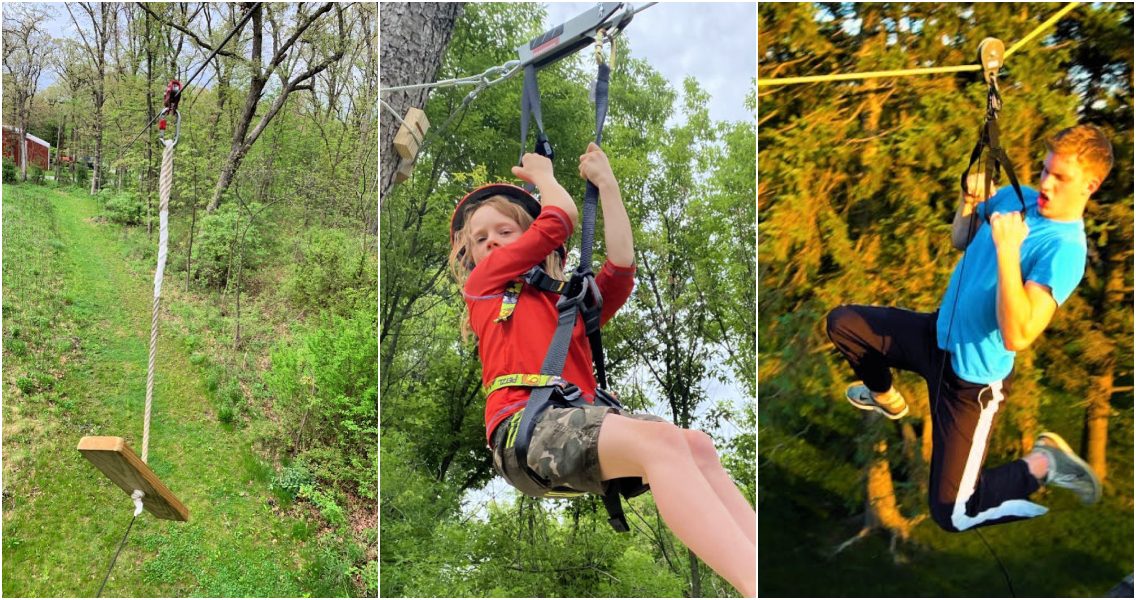 DIY Zipline With Step by Step Instructions - Blitsy