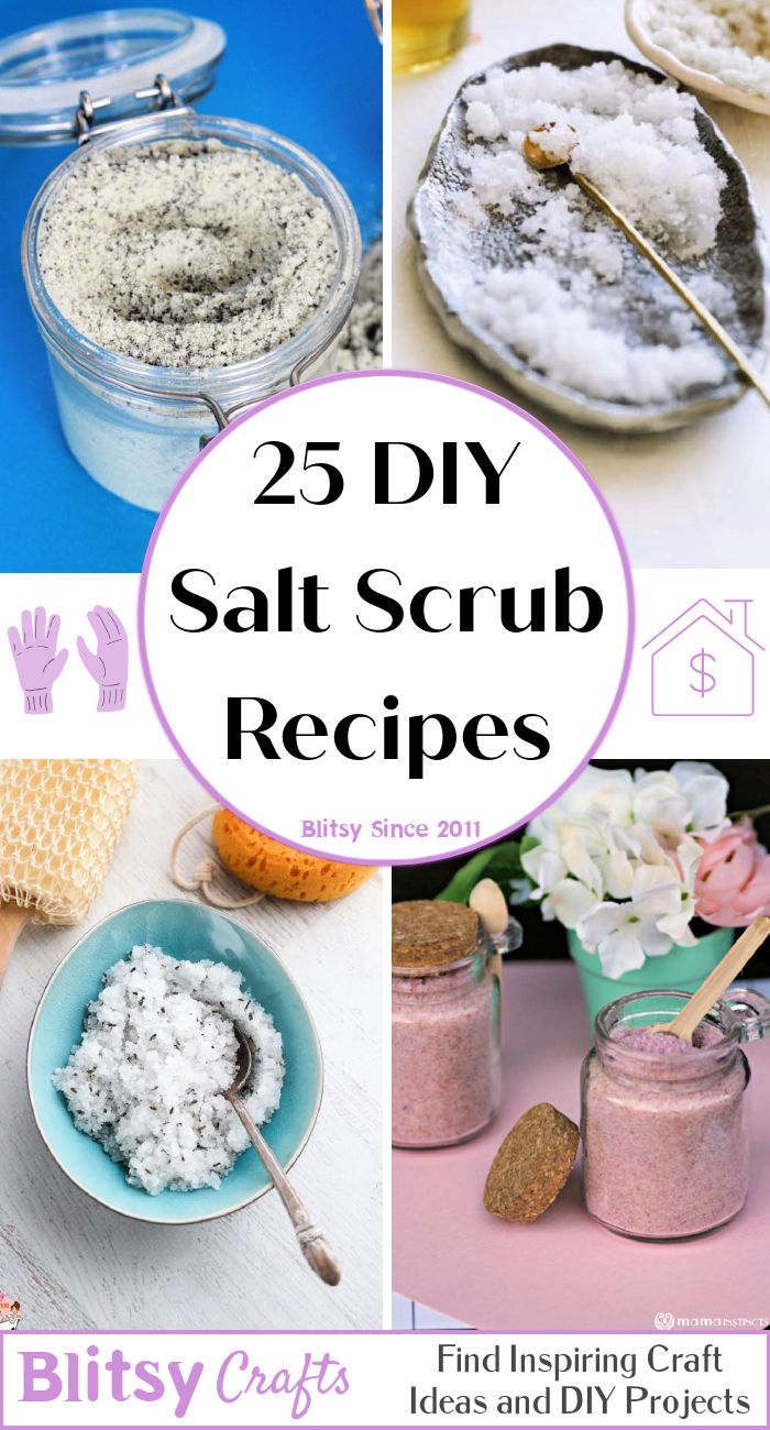 DIY Salt Scrub Recipe to Moisturize Your Skin Naturally - Blitsy