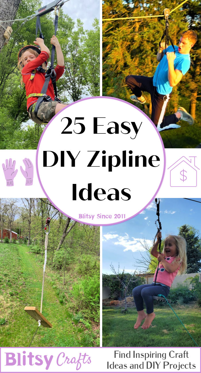 DIY Zipline With Step by Step Instructions - Blitsy