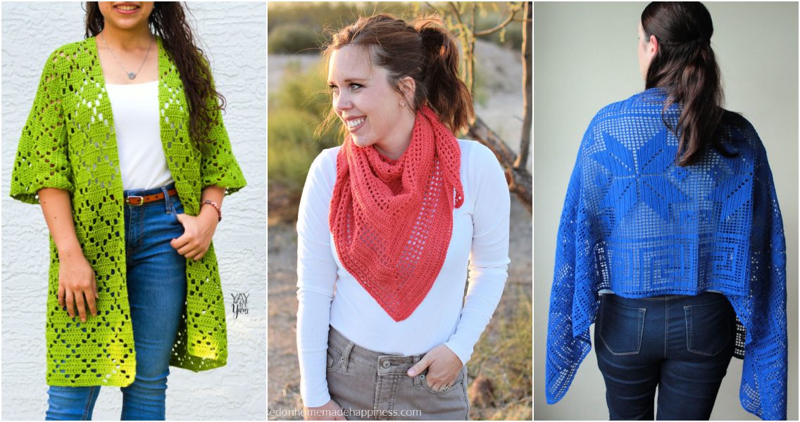 25 Easy and Free Filet Crochet Patterns for Beginners - Blitsy