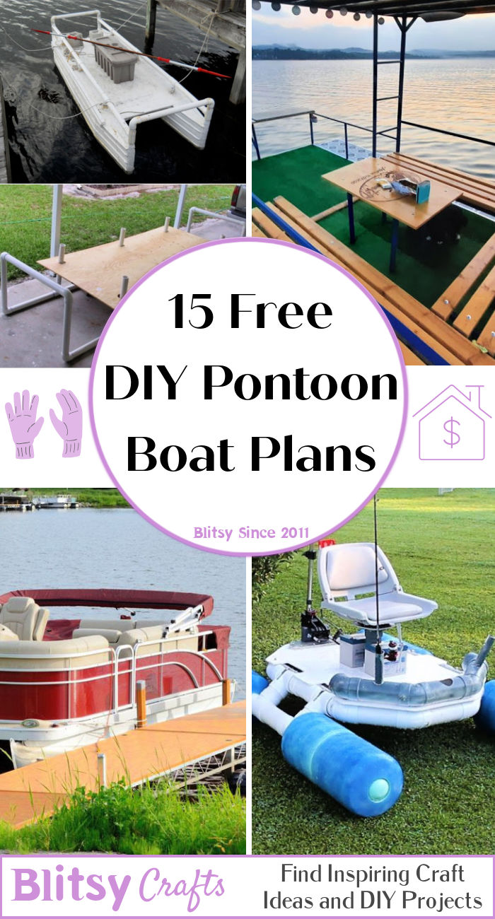 DIY Pontoon Boat - Step by Step Instructions - Blitsy