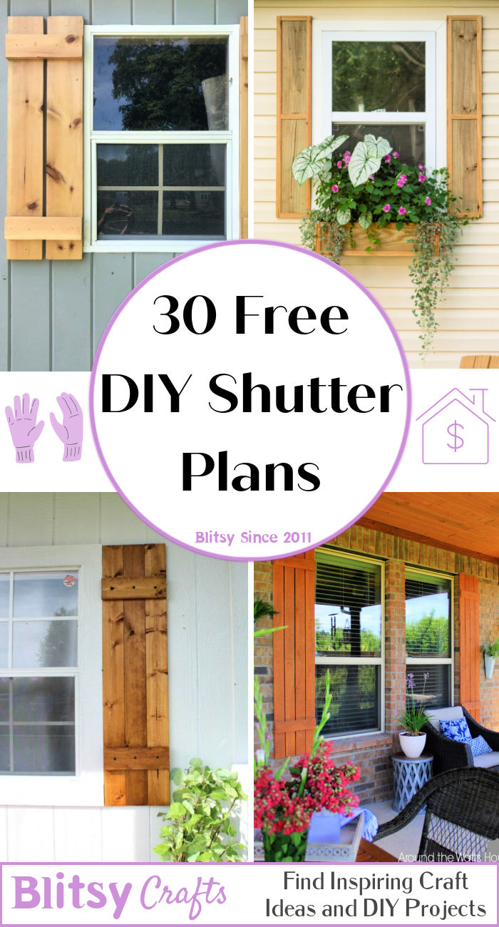 DIY Shutters for Custom Window Treatments - Blitsy