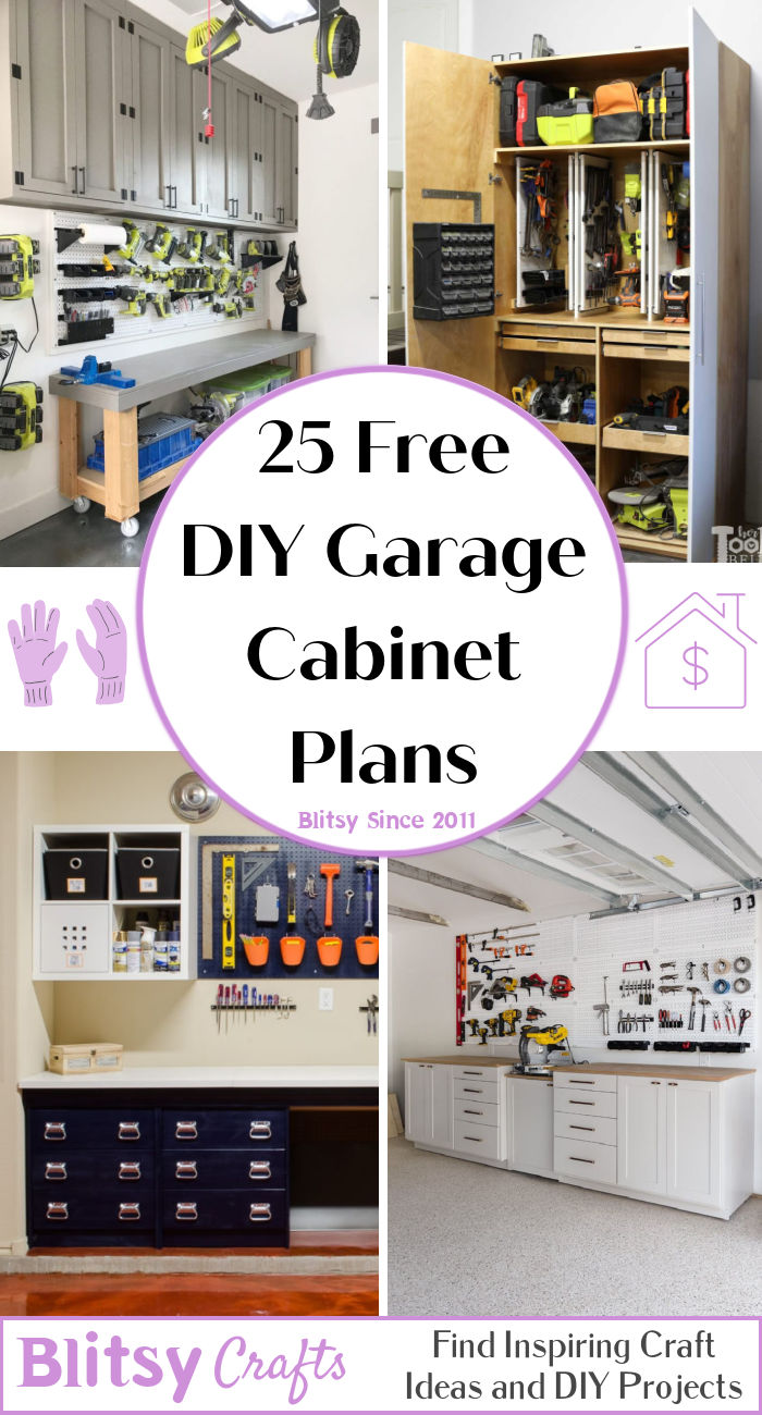 DIY Garage Cabinets - Step by Step Instructions - Blitsy