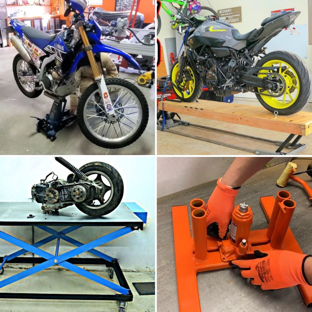 DIY Motorcycle Lift Plans - Blitsy