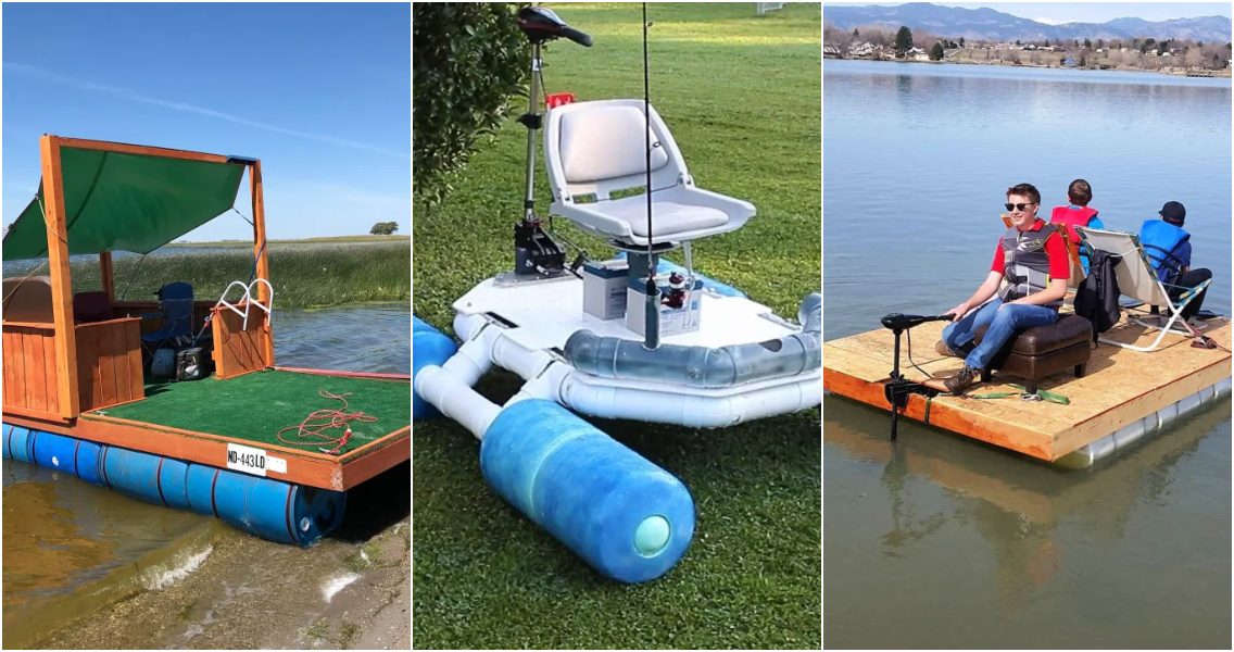 DIY Pontoon Boat - Step by Step Instructions - Blitsy