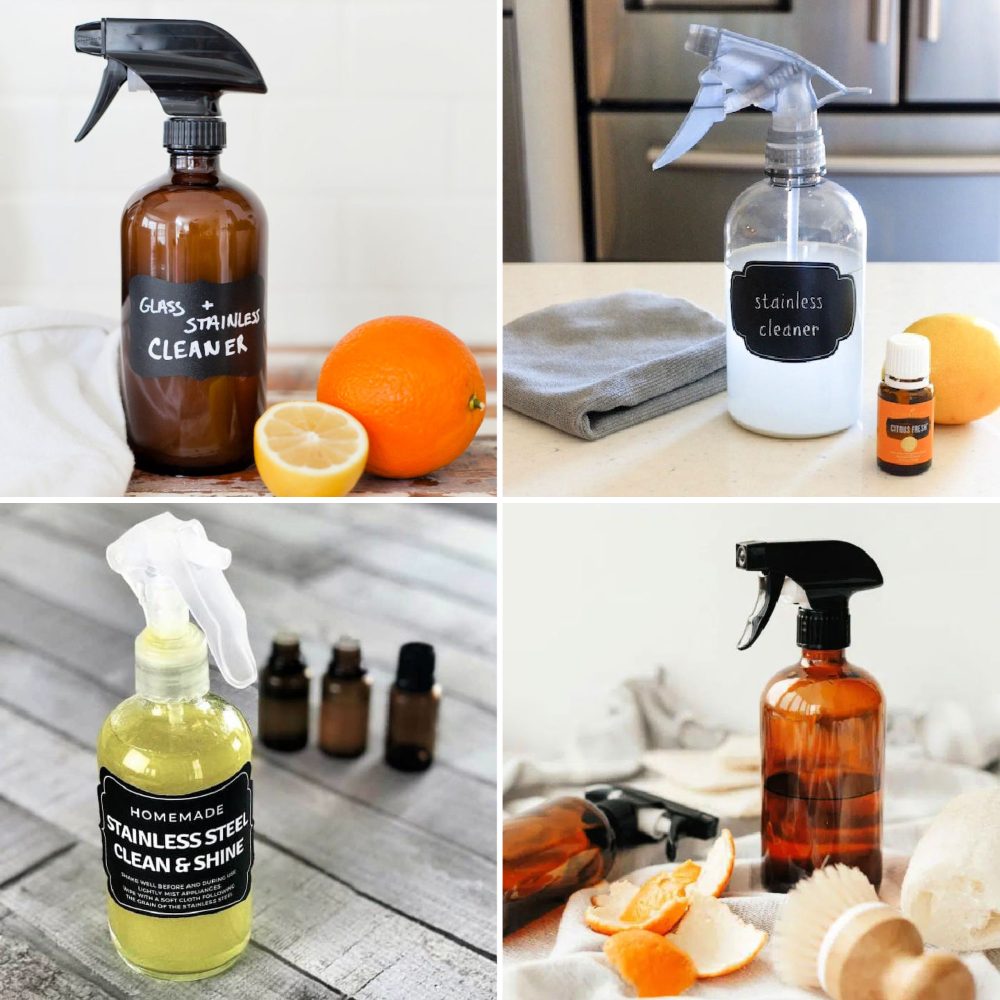 DIY Stainless Steel Cleaner - Step by Step Guide - Blitsy