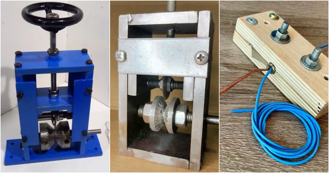 DIY Wire Stripper (How to Strip Wire) - Blitsy