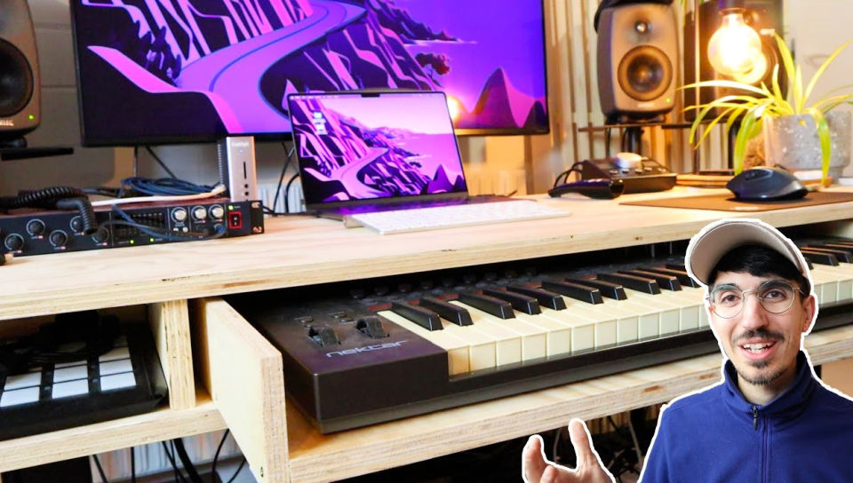 DIY Keyboard Tray - Step by Step Instructions - Blitsy