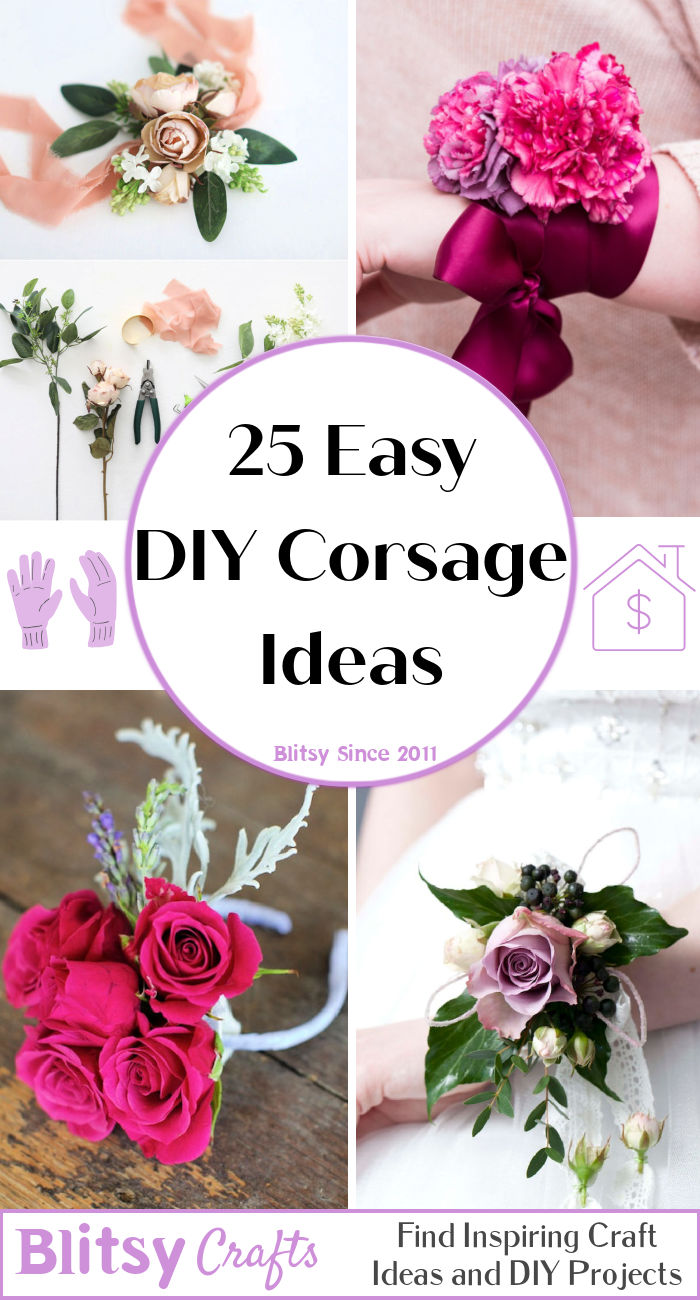 How to Make a Corsage - Step by Step Instructions - Blitsy