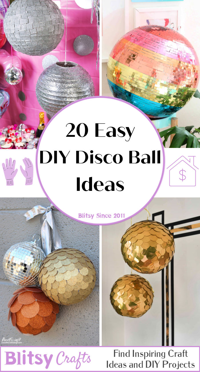 DIY Disco Ball - Step by Step Guide - Blitsy