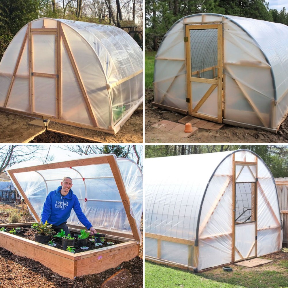 DIY Hoop House to Extend Your Growing Season - Blitsy