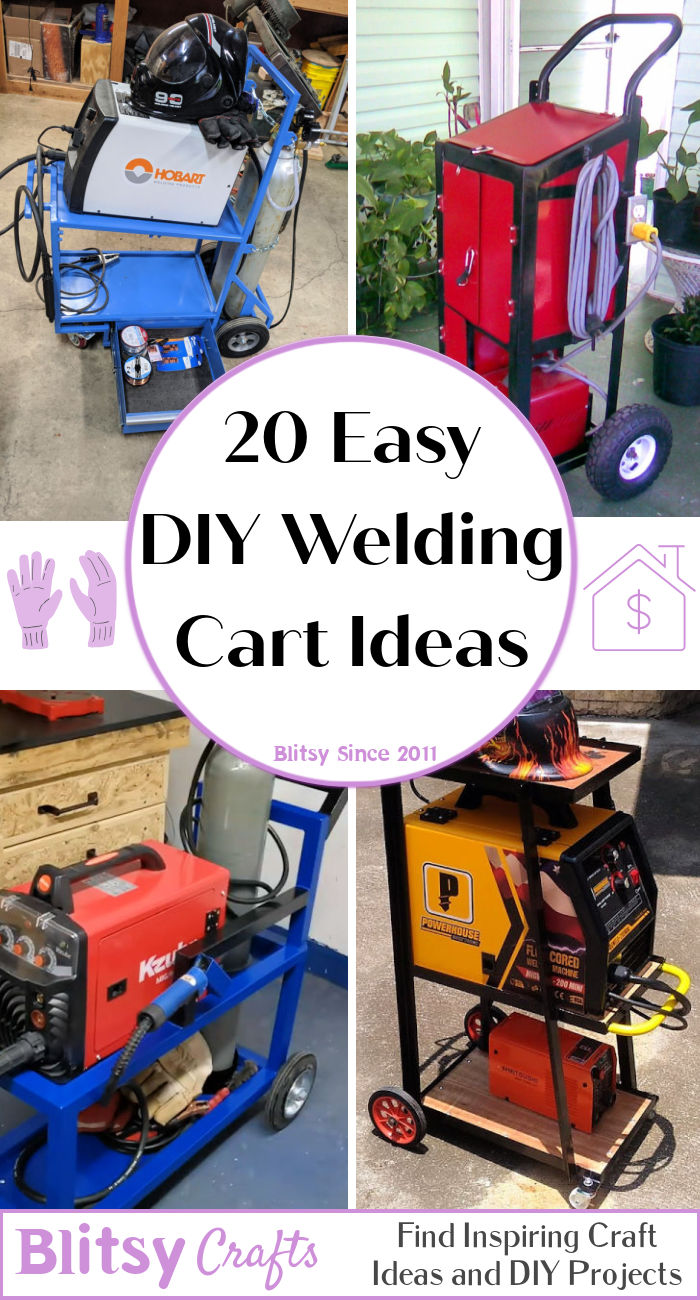 DIY Welding Cart - Step by Step Instructions - Blitsy