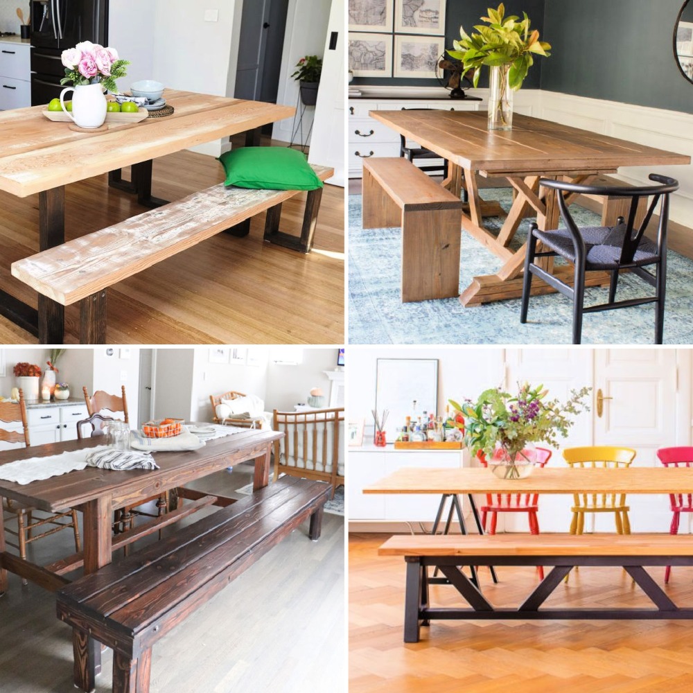 DIY Dining Bench for Your Dining Space - Blitsy