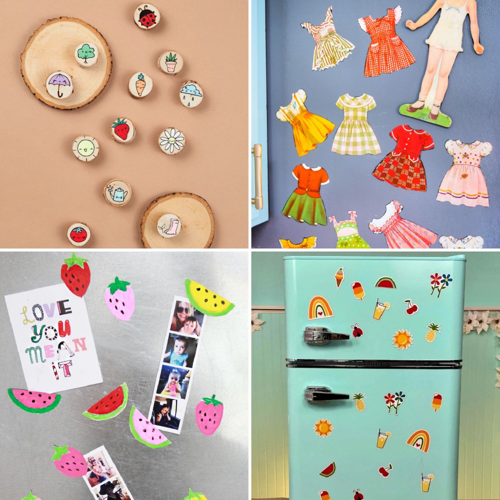 40 DIY Fridge Magnets to Personalize Your Kitchen Decor - Blitsy