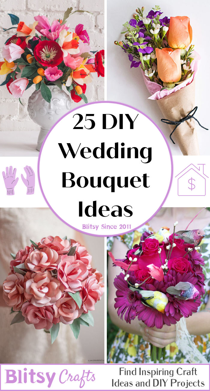 Diy Wedding Bouquet Step By Step Instructions Blitsy