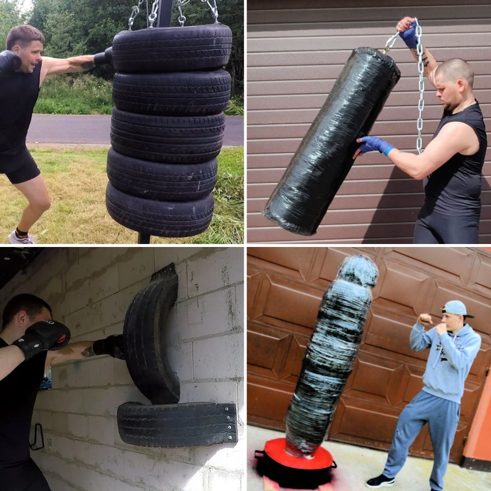 Homemade DIY Punching Bag - Blitsy