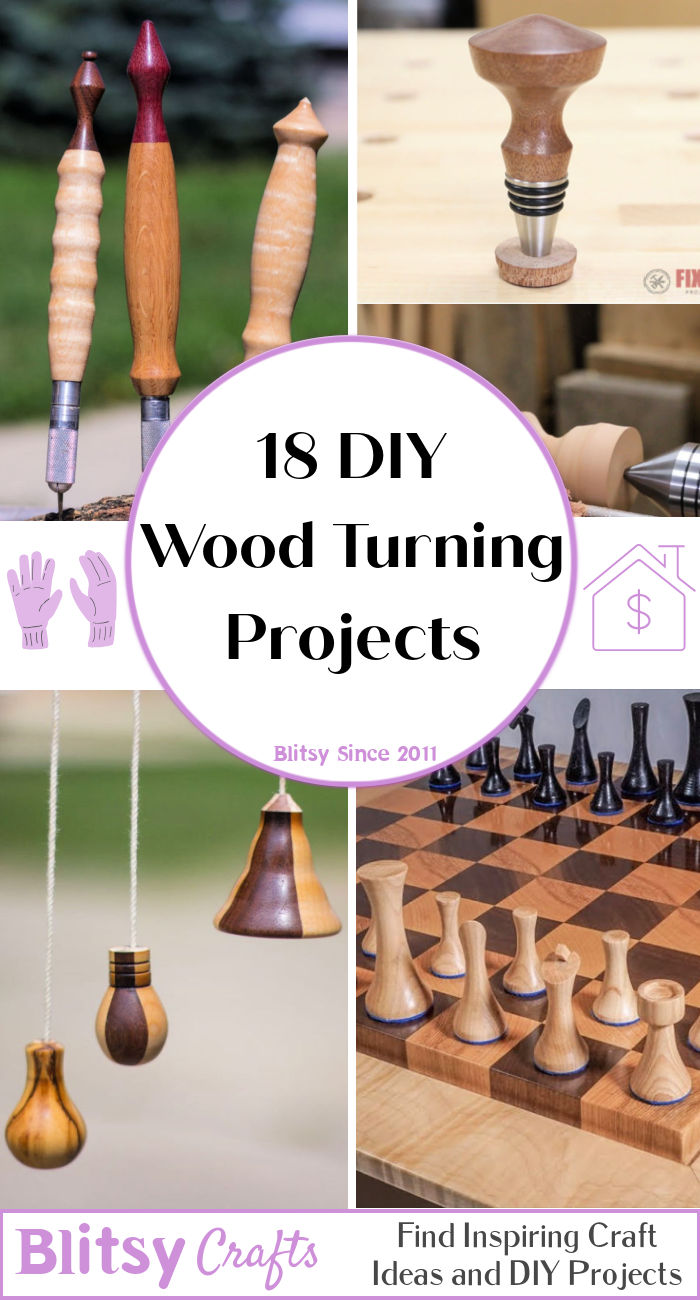 18 Cool Wood Turning Projects - Blitsy