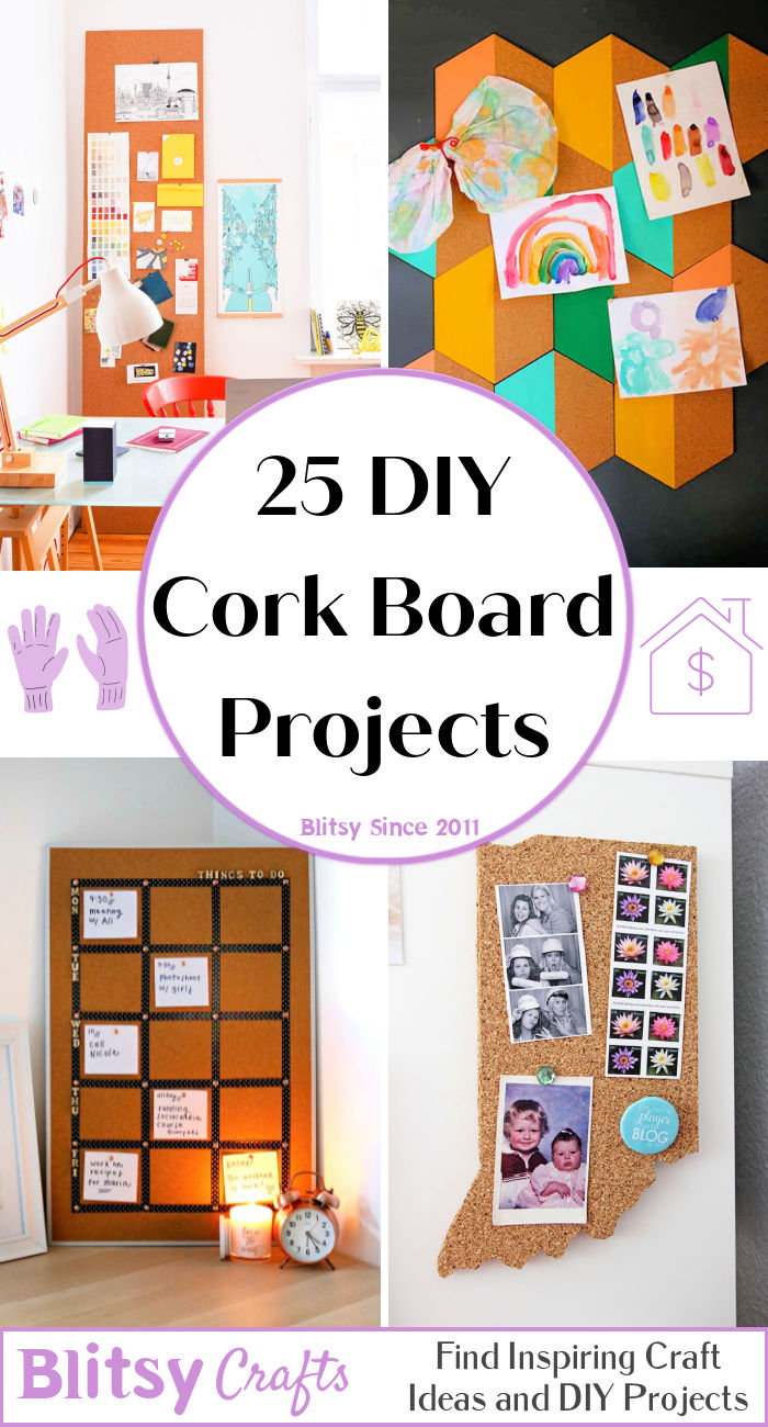 25 DIY Cork Board Projects to Try - Blitsy