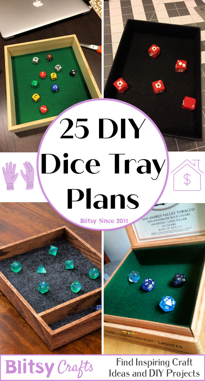 DIY Dice Tray for Endless Gaming Fun - Blitsy